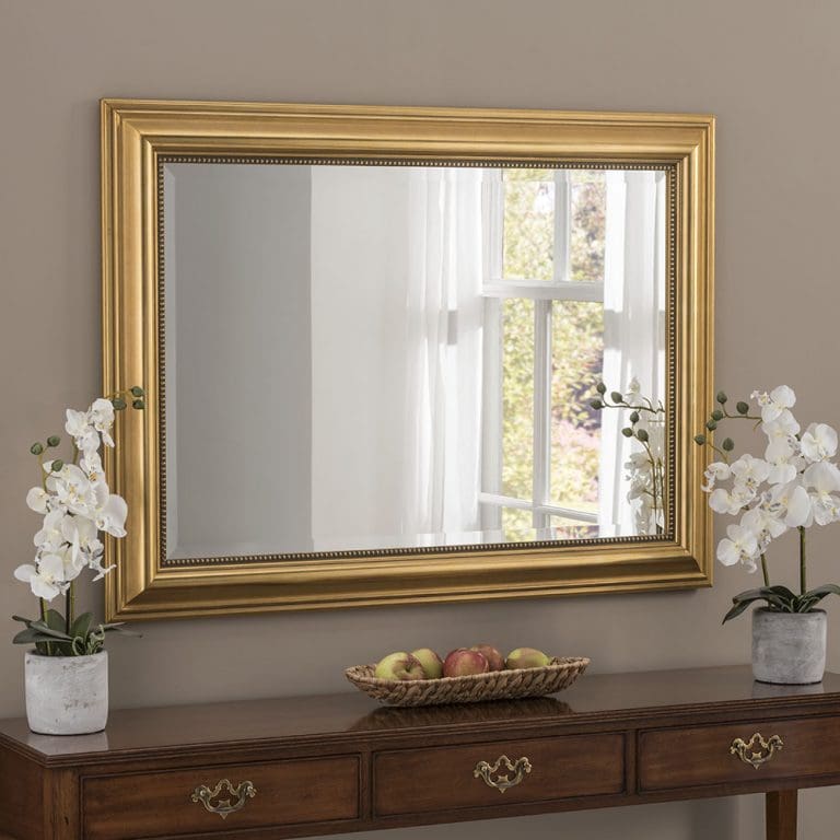 Lancaster Silver Framed Mirror (8 Sizes) | Soraya Interiors UK