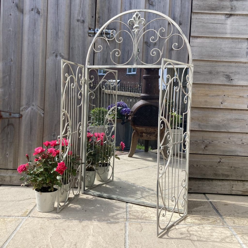 Garden Mirrors UK | Outdoor Mirror Sale | Soraya Interiors