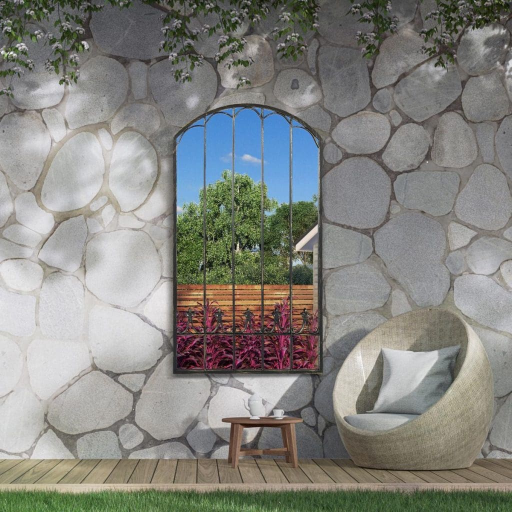 Garden Mirrors from £79 | Large Outdoor Mirrors | Soraya Interiors UK